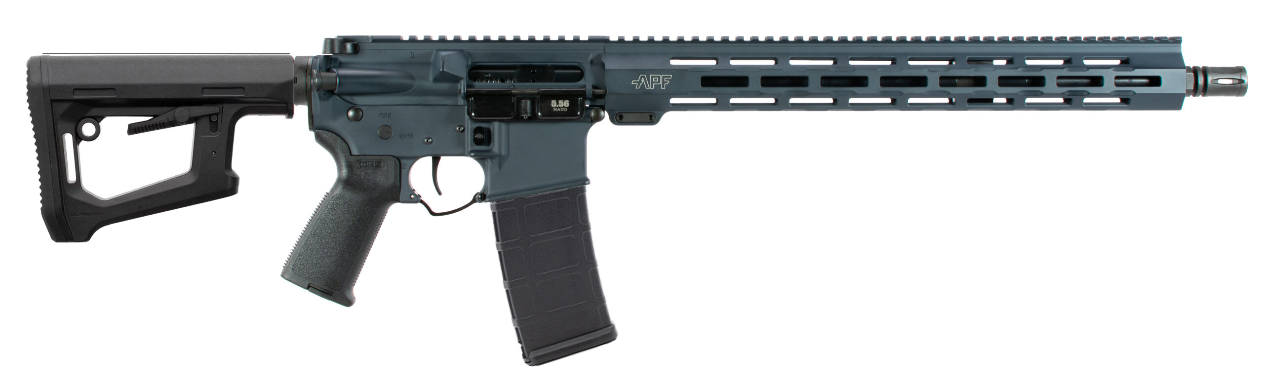 APF 5.56 NATO FURY 16 STEALTH GRY MLOK - GunHippo