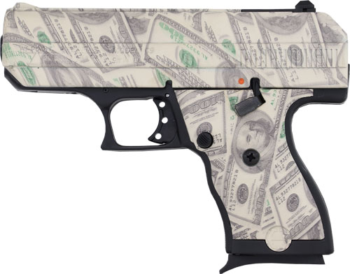 HI-POINT PISTOL C9 9MM COMPACT – 3.5″ 8SH $100 BILL PATTERN - GunHippo